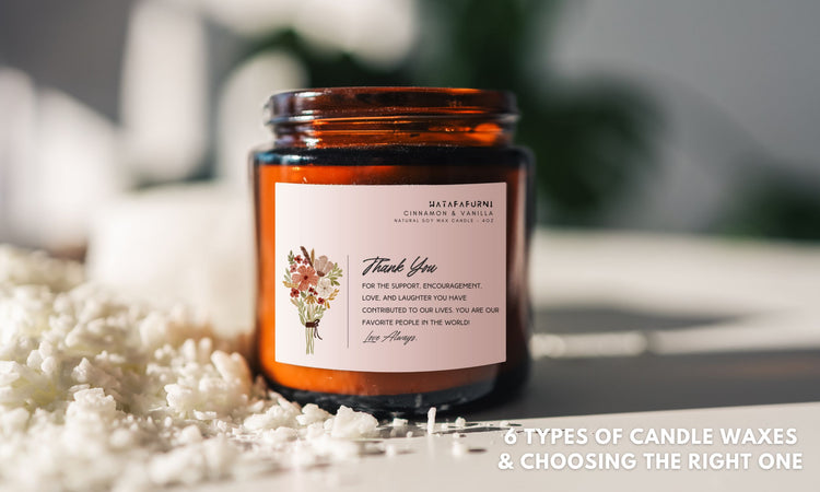 6 Types of Candle Wax , and Choosing the Right One for Making Candle ...