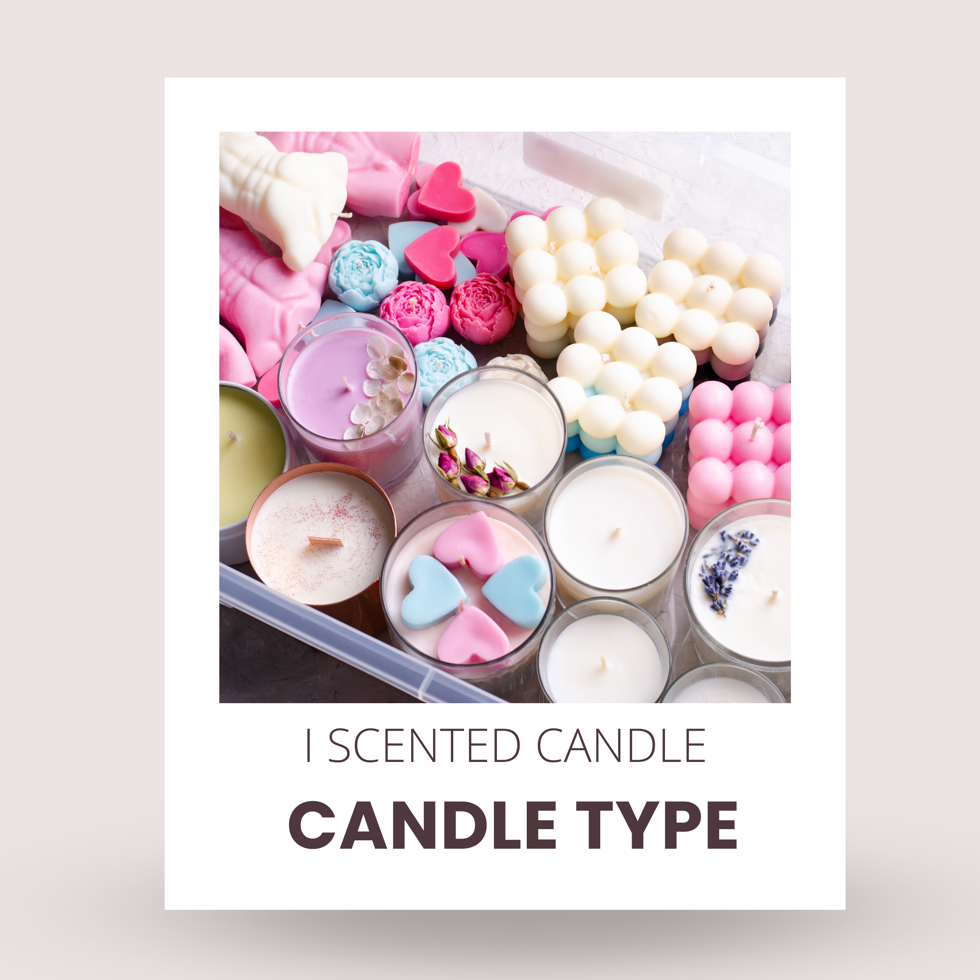 Candle Types - Scented, Floating, Pillar and More - I Scented Candle